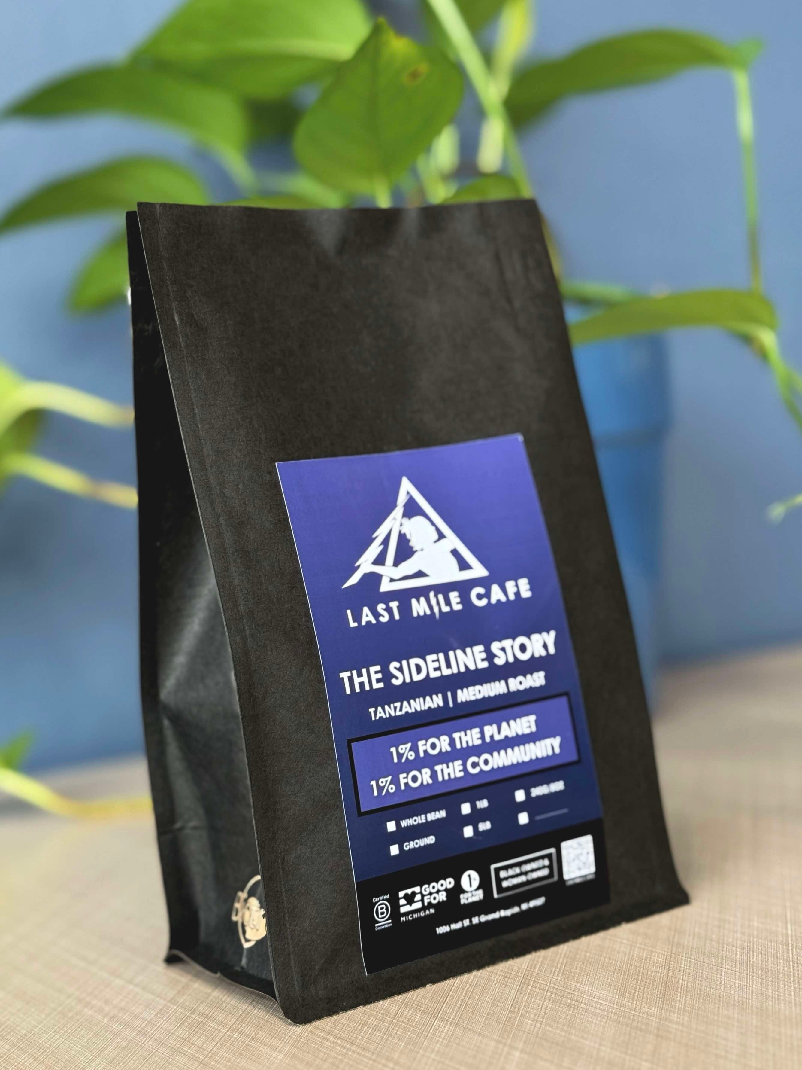 The Sideline Story, Tanzanian Medium Roast Coffee | Last Mile Cafe