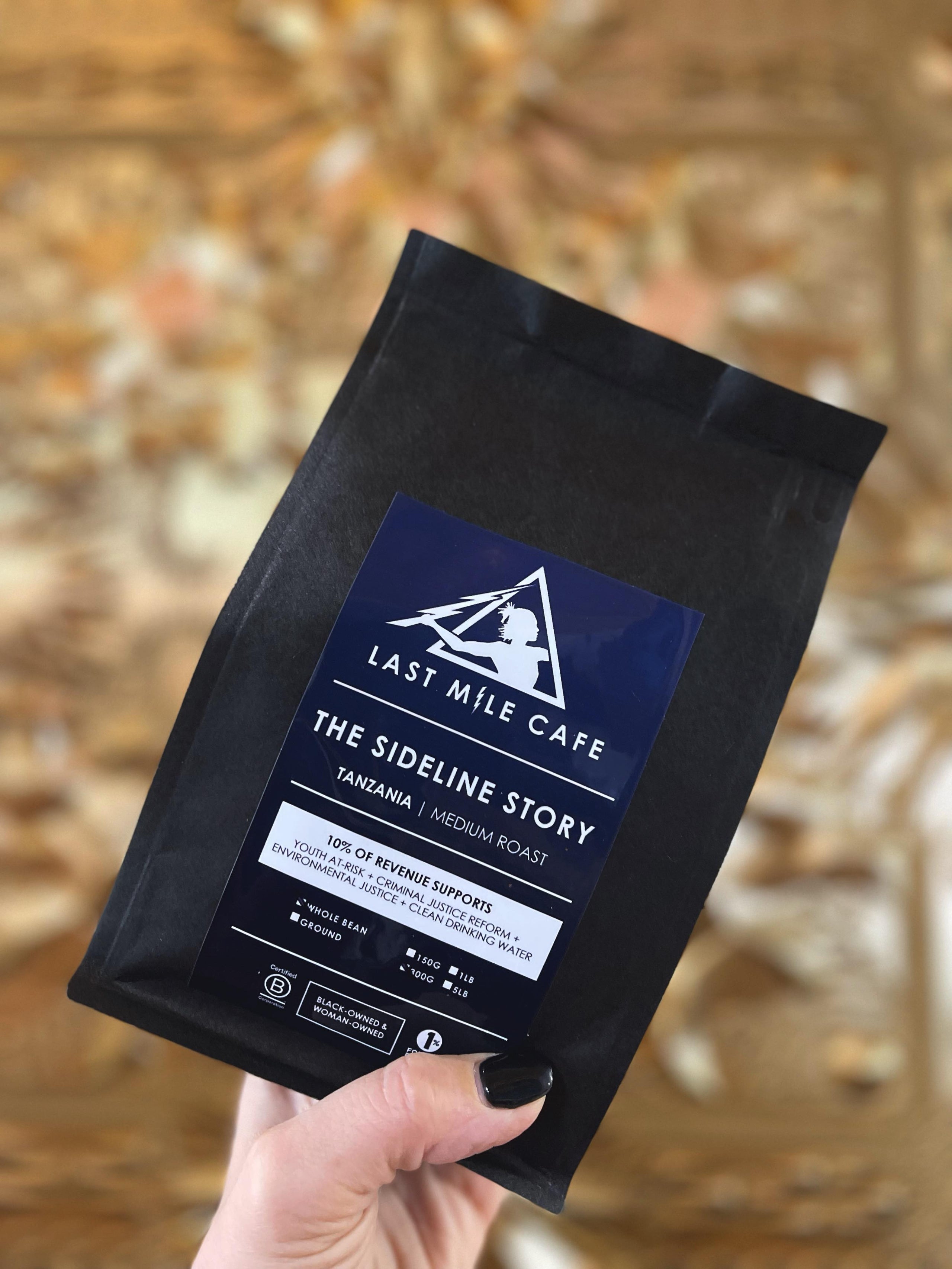 The Sideline Story, Tanzanian Medium Roast Coffee | Last Mile Cafe